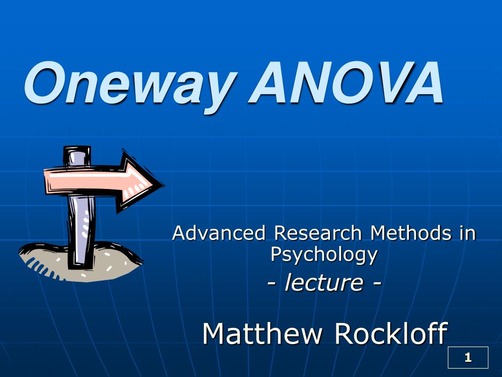 PPT - Oneway ANOVA PowerPoint Presentation, free download - ID:470512