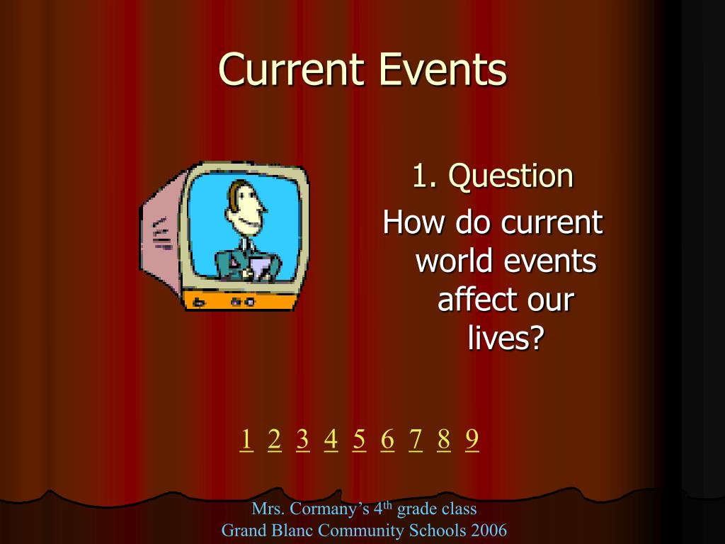 PPT - Current Events PowerPoint Presentation, free download - ID:4722
