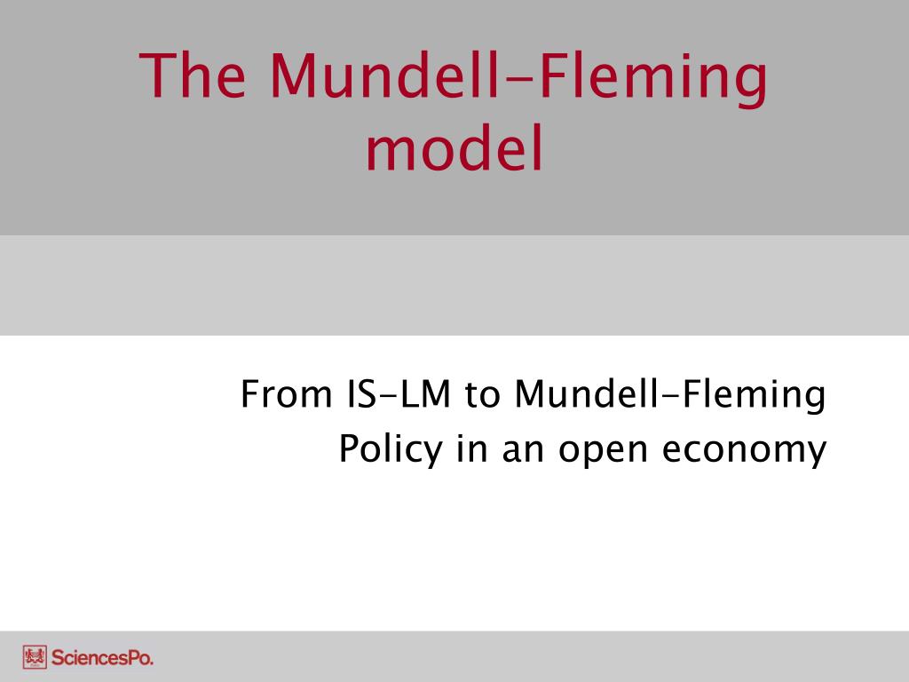 PPT - The Mundell-Fleming model PowerPoint Presentation, free download ...