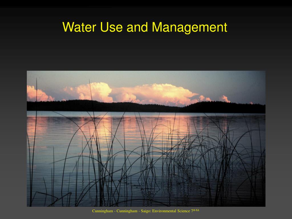 PPT - Water Use and Management PowerPoint Presentation, free download ...
