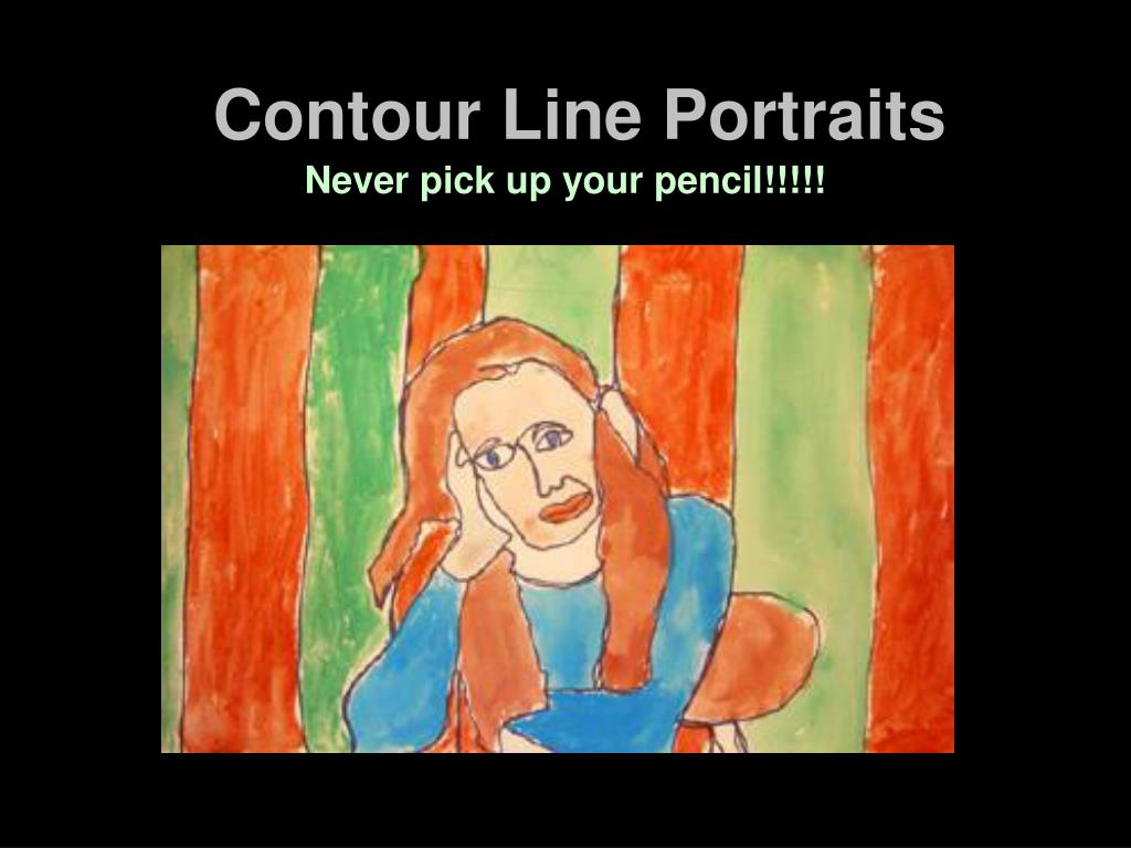 PPT - Contour Line Portraits PowerPoint Presentation, free download ...