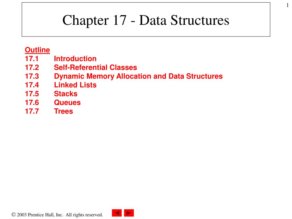 PPT - Chapter 17 - Data Structures PowerPoint Presentation, free ...