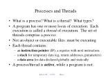 PPT - Processes (and Threads) PowerPoint Presentation, free download ...