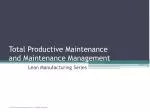 PPT - TOTAL PRODUCTIVE MAINTENANCE PowerPoint Presentation, free ...