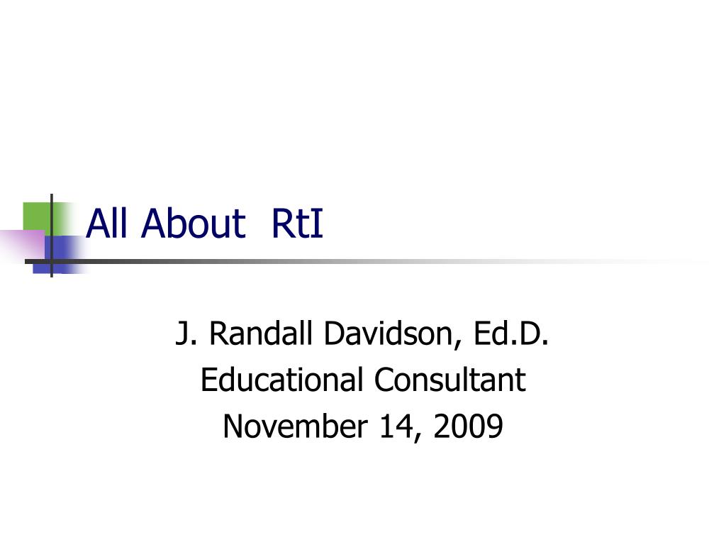 PPT - All About RtI PowerPoint Presentation, free download - ID:482872