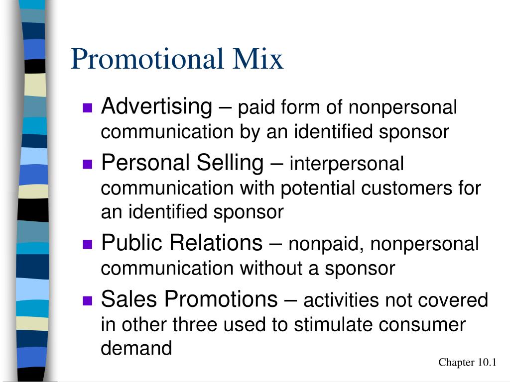 PPT - Promotional Mix PowerPoint Presentation, free download - ID:483170