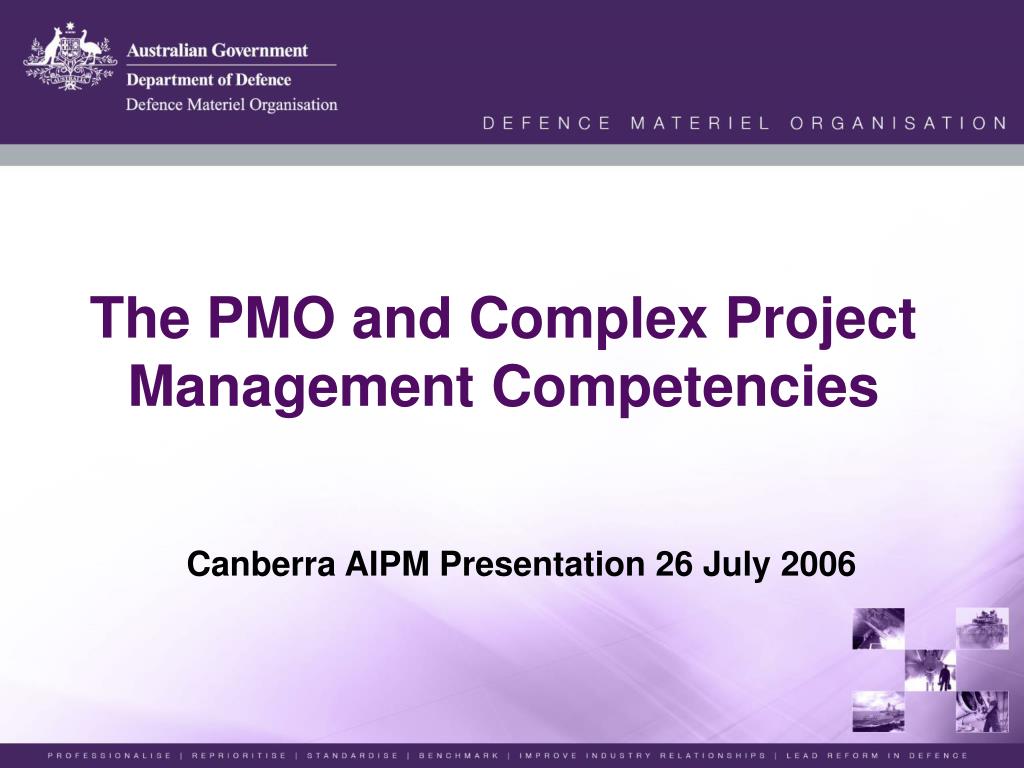 PPT - The PMO and Complex Project Management Competencies PowerPoint ...