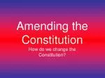 PPT - Flow Chart for Amending the Constitution PowerPoint Presentation ...