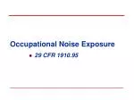 PPT - Noise Exposure at Work PowerPoint Presentation, free download ...