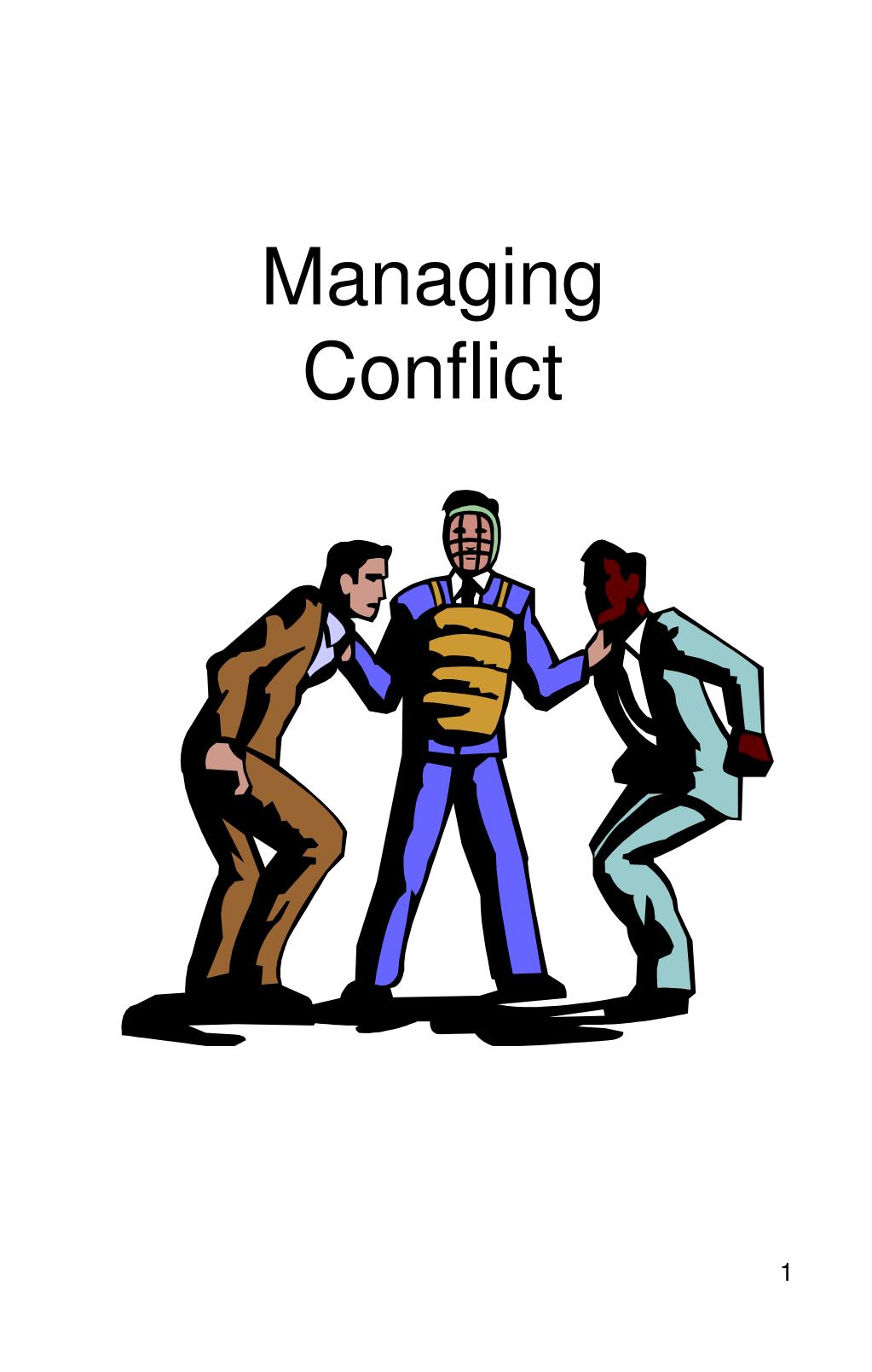 PPT - Managing Conflict PowerPoint Presentation, free download - ID:484402