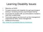 PPT - Learning disability PowerPoint Presentation, free download - ID ...