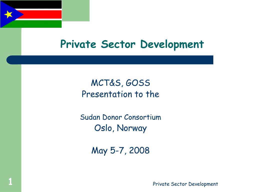 PPT - Private Sector Development PowerPoint Presentation, free download ...