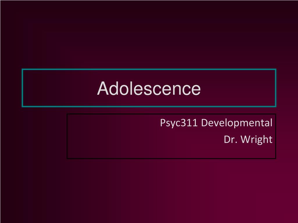PPT - Adolescence PowerPoint Presentation, free download - ID:485124