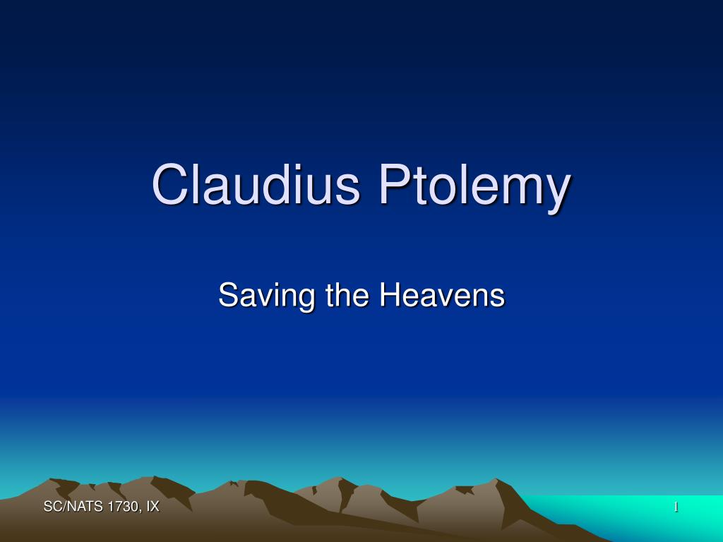 PPT - Claudius Ptolemy PowerPoint Presentation, free download - ID:485563