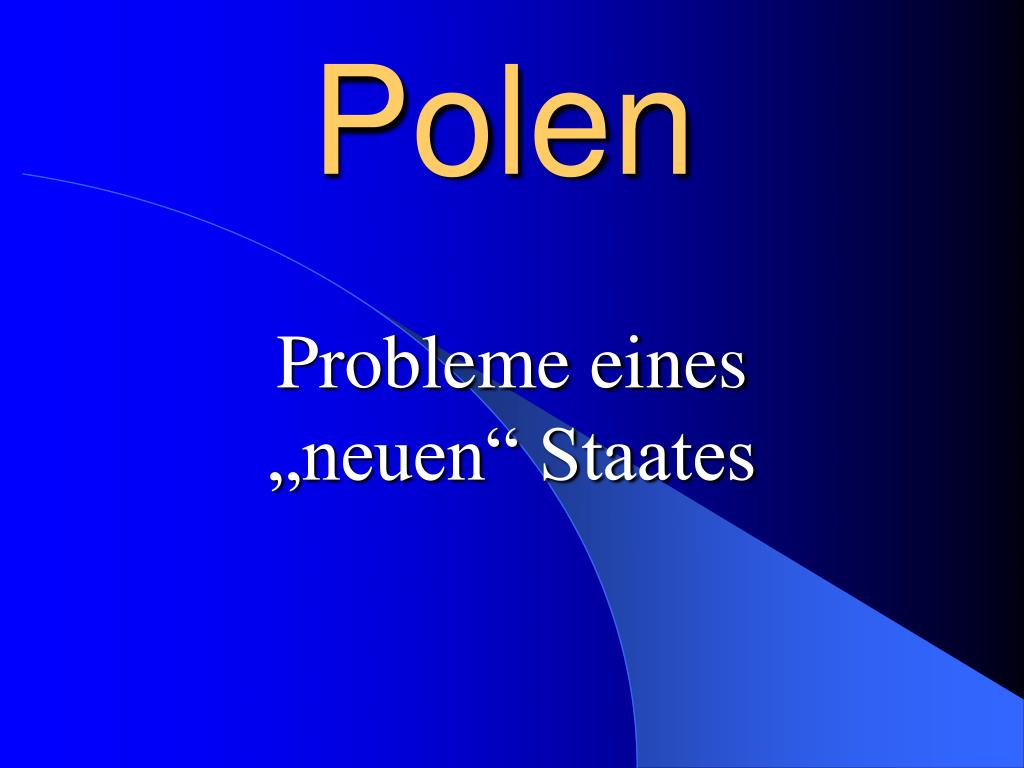 PPT - Polen PowerPoint Presentation, free download - ID:490421