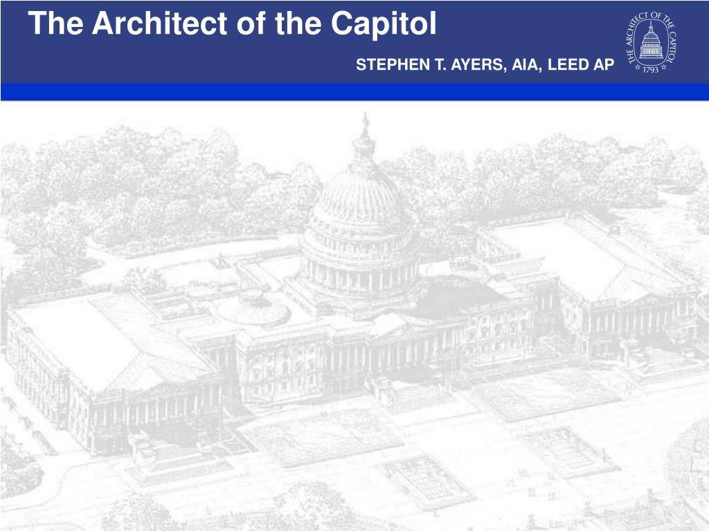 PPT - The Architect of the Capitol PowerPoint Presentation, free ...