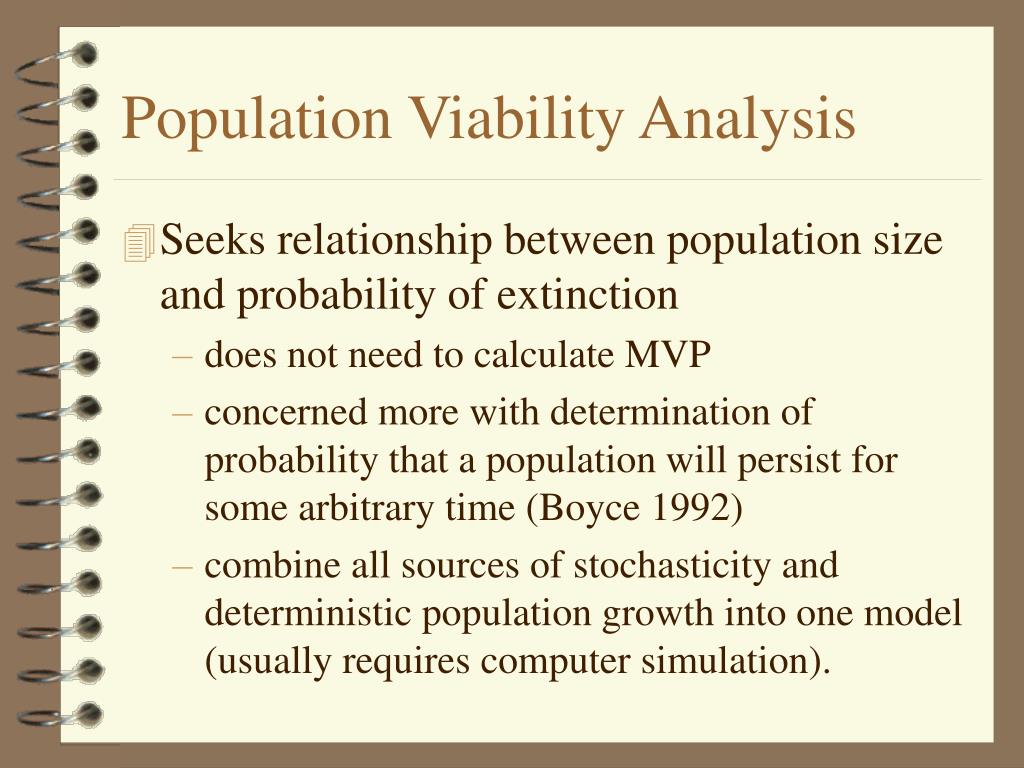 PPT - Population Viability Analysis PowerPoint Presentation, free ...