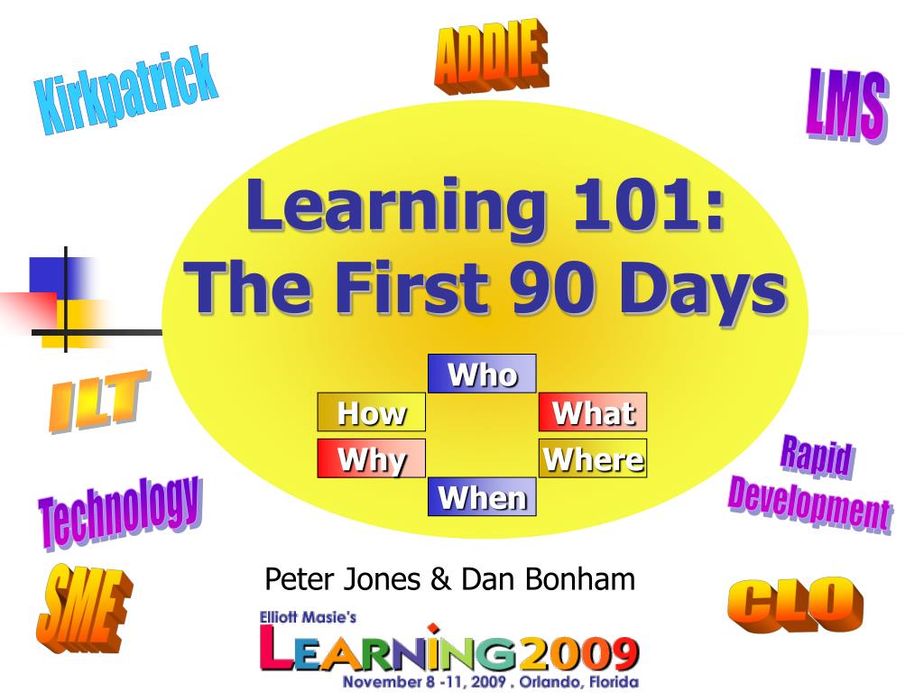 PPT - Learning 101: The First 90 Days PowerPoint Presentation, free ...