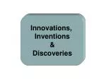 PPT - Inventions and Discoveries PowerPoint Presentation, free download ...
