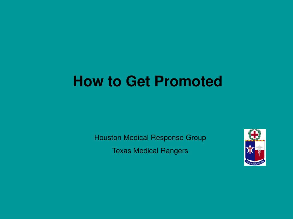 PPT - How to Get Promoted PowerPoint Presentation, free download - ID ...
