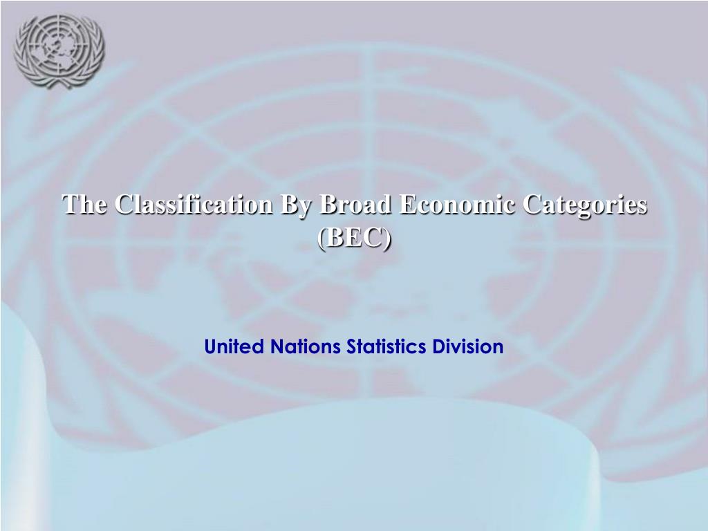 PPT - United Nations Statistics Division PowerPoint Presentation, free ...