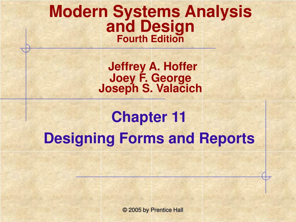PPT - Chapter 11 Designing Forms and Reports PowerPoint Presentation ...