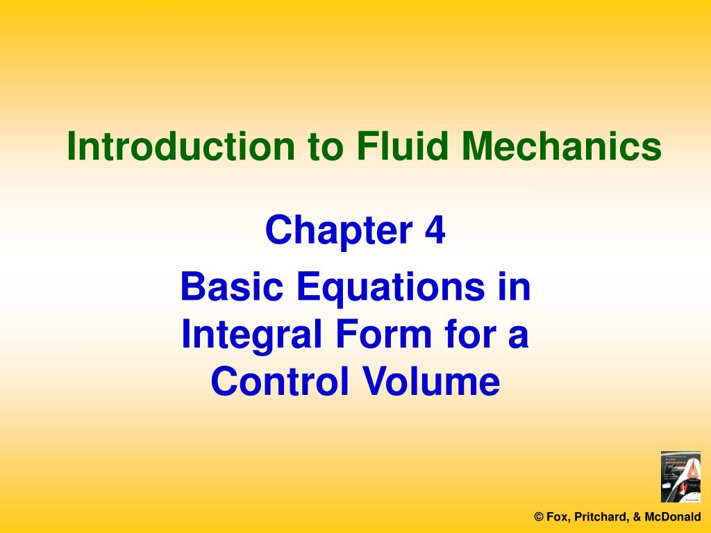 PPT - Introduction to Fluid Mechanics PowerPoint Presentation, free ...