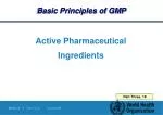 PPT - Basic Principles of GMP PowerPoint Presentation, free download ...
