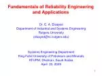 PPT - Fundamentals of Design for Reliability PowerPoint Presentation ...
