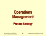 PPT - Operations Management Process Strategy PowerPoint Presentation ...