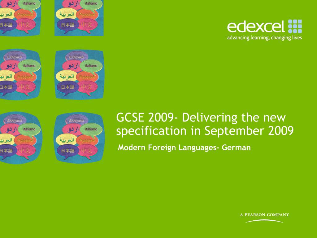 PPT - Modern Foreign Languages- German PowerPoint Presentation, free ...