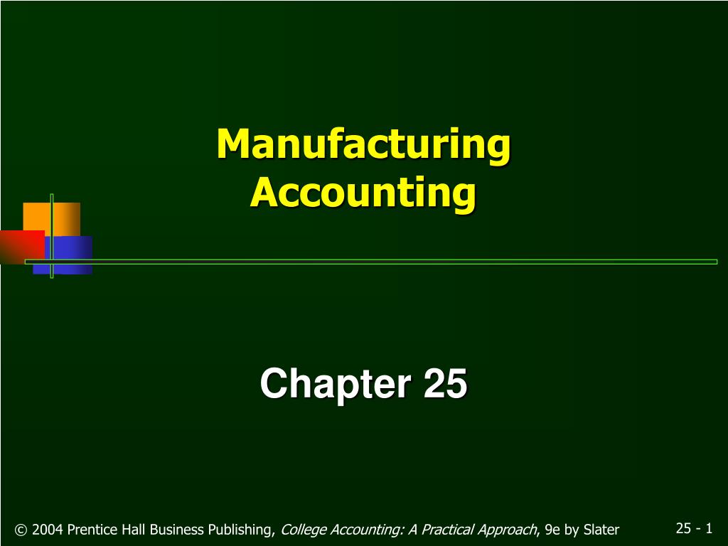 PPT - Manufacturing Accounting PowerPoint Presentation, free download ...