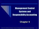 PPT - Responsibility Accounting Systems PowerPoint Presentation, free ...