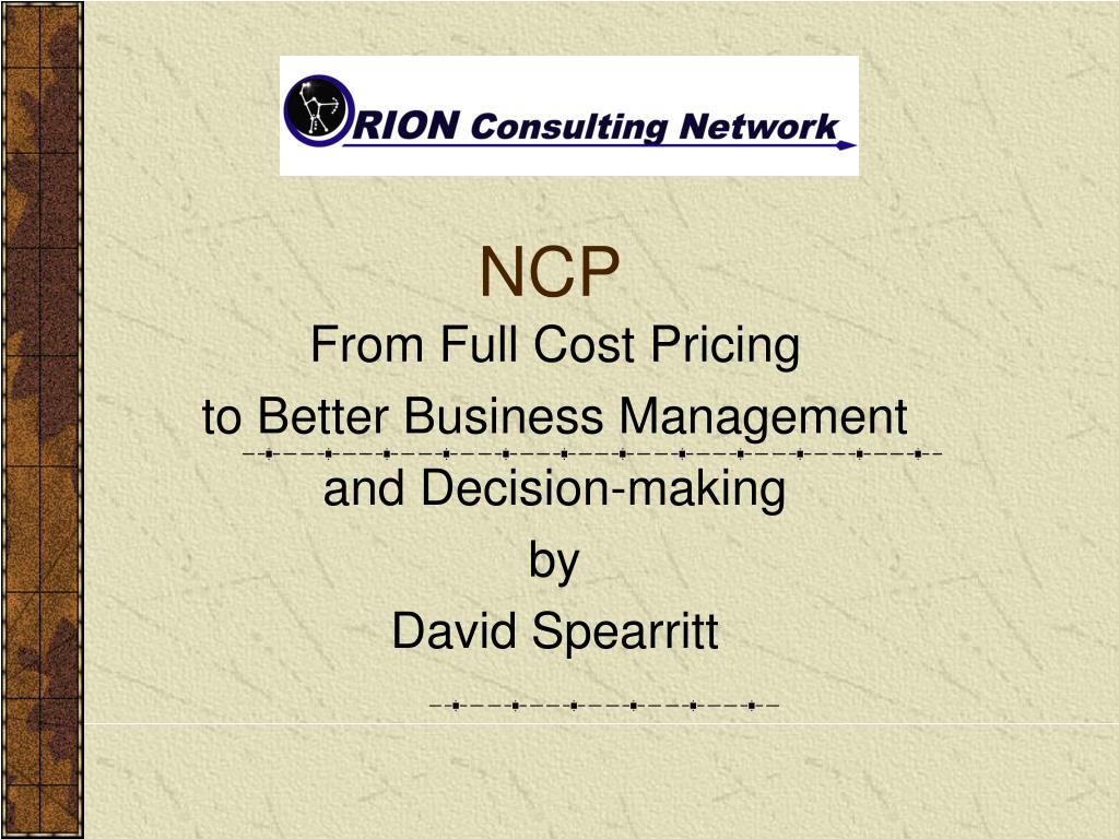 PPT - NCP PowerPoint Presentation, free download - ID:504537