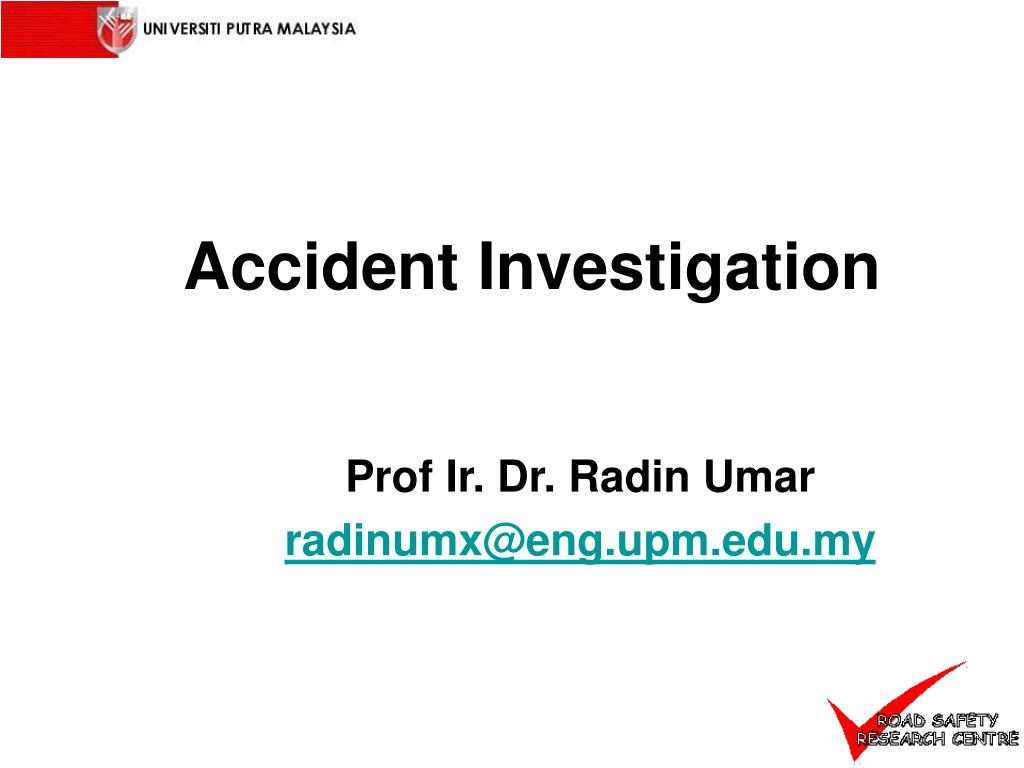PPT - Accident Investigation PowerPoint Presentation, free download ...