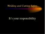 PPT - Welding Safety PowerPoint Presentation, free download - ID:1035507