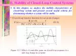 PPT - Stability Analysis for Control Systems PowerPoint Presentation ...