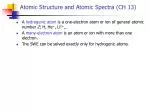 PPT - 3. Atomic structure and atomic spectra PowerPoint Presentation ...