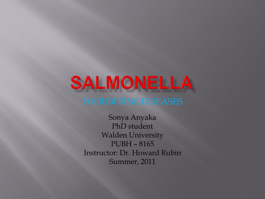 PPT - SALMONELLA PowerPoint Presentation, free download - ID:512246