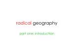PPT - radical geography PowerPoint Presentation, free download - ID:418984