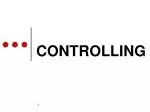 PPT - controlling PowerPoint Presentation, free download - ID:5547088
