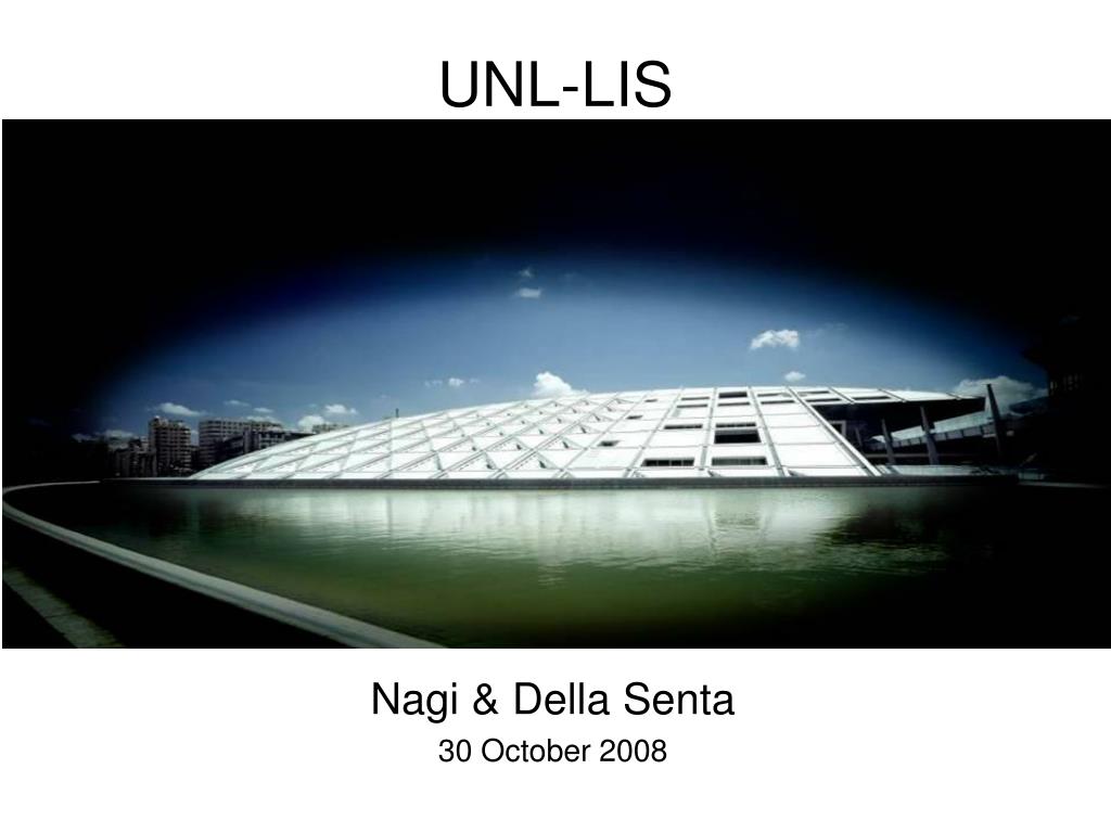 PPT - UNL-LIS PowerPoint Presentation, free download - ID:514314