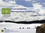 PPT - ENVIRONMENTAL MANAGEMENT SYSTEMS PowerPoint Presentation, free ...