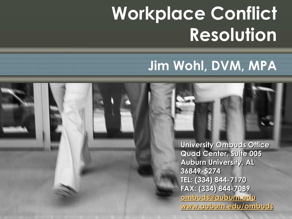 PPT - Workplace Conflict Resolution PowerPoint Presentation, free ...