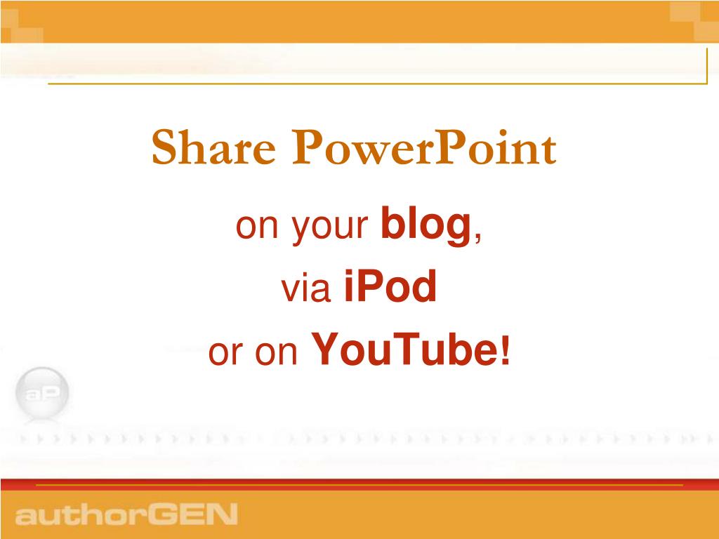 PPT - Share PowerPoint PowerPoint Presentation, free download - ID:516017