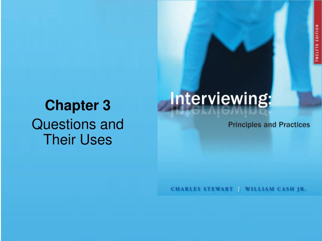 PPT - Chapter 3 Questions and Their Uses PowerPoint Presentation, free ...