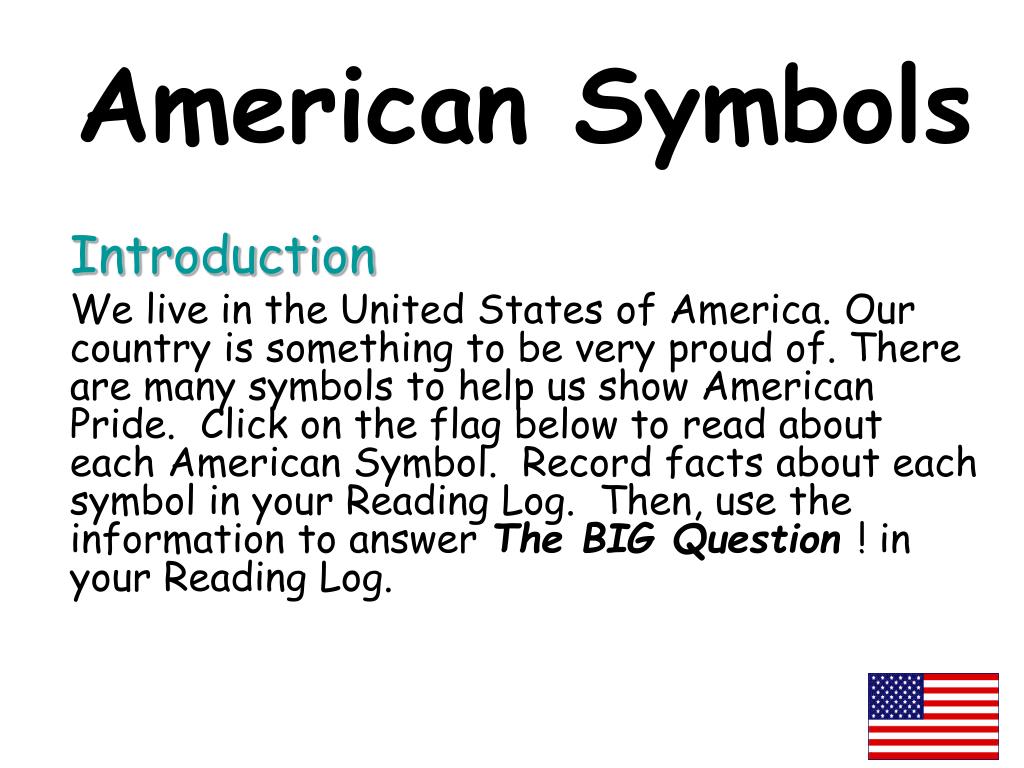PPT - American Symbols PowerPoint Presentation, free download - ID:520017