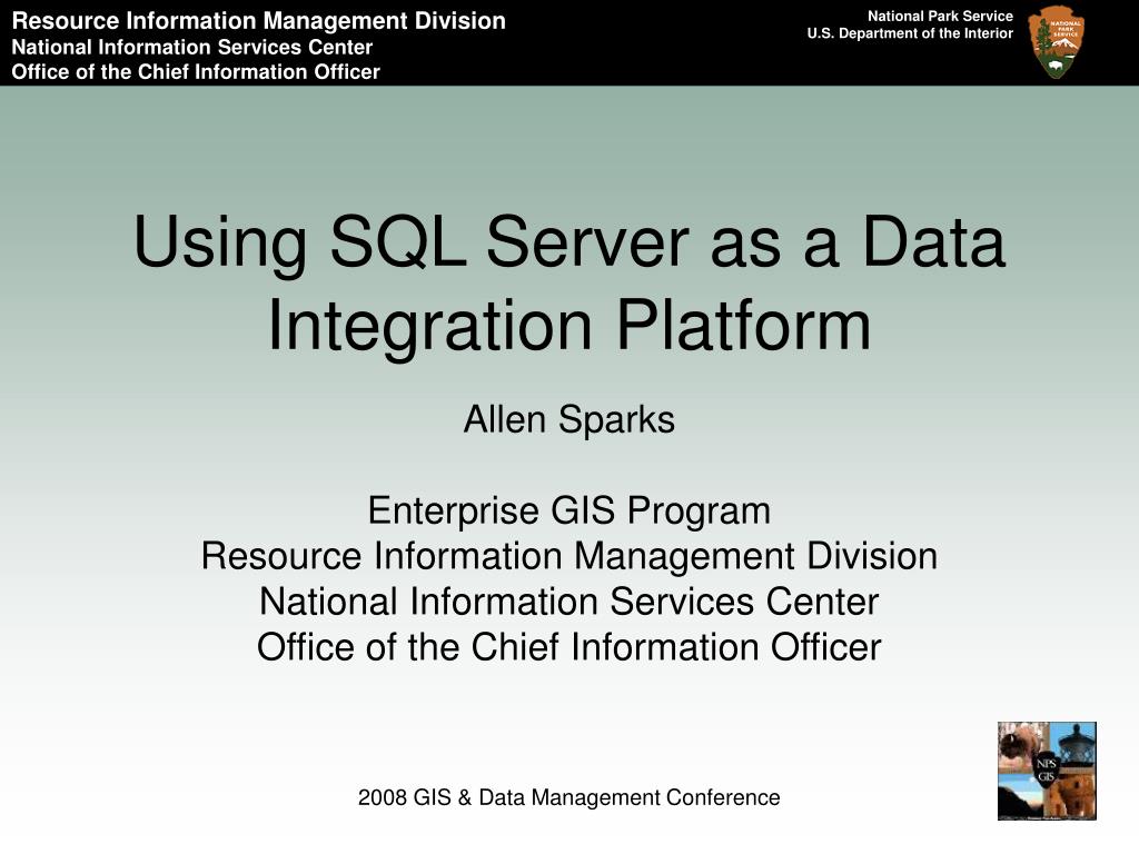 PPT - Using SQL Server as a Data Integration Platform PowerPoint ...