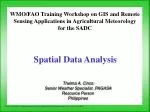 PPT - Spatial Data Analysis PowerPoint Presentation, free download - ID:1032178
