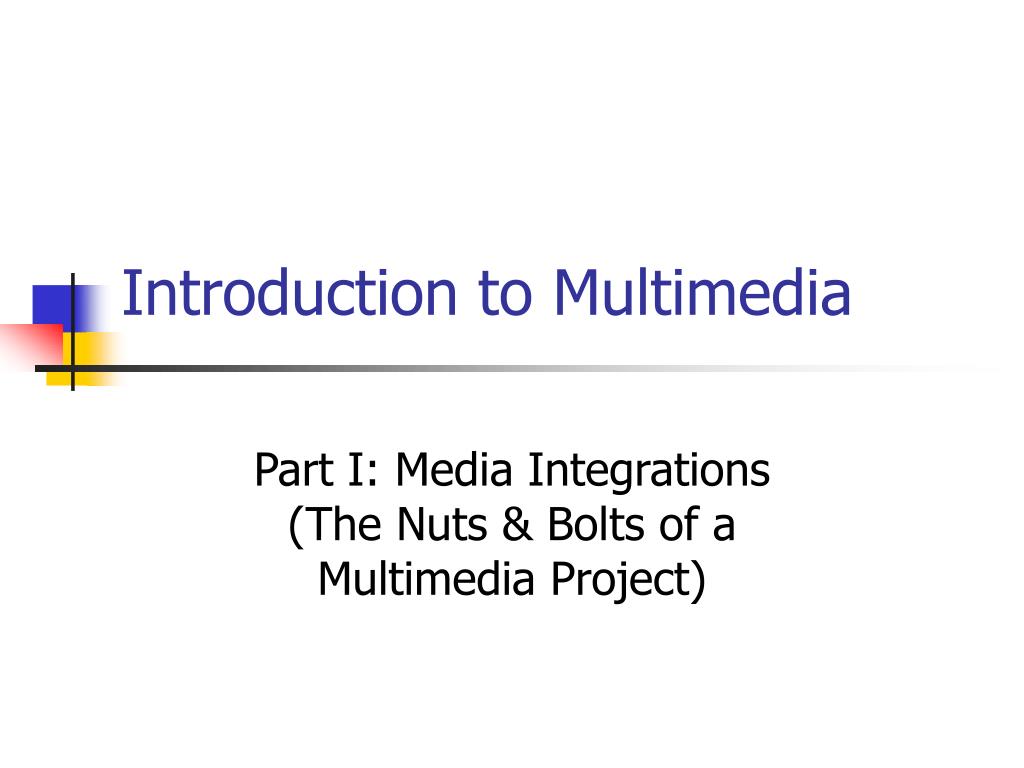 PPT - Introduction to Multimedia PowerPoint Presentation, free download ...